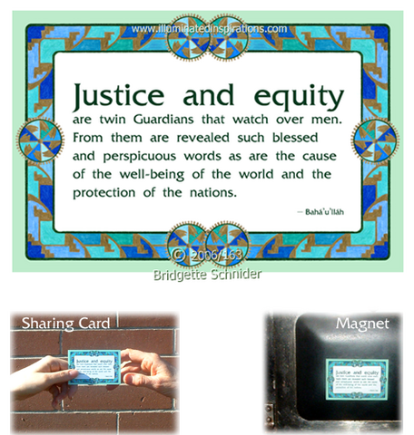 Justice – ILLUMINATED INSPIRATIONS - Quote Art to Give, Display and ...